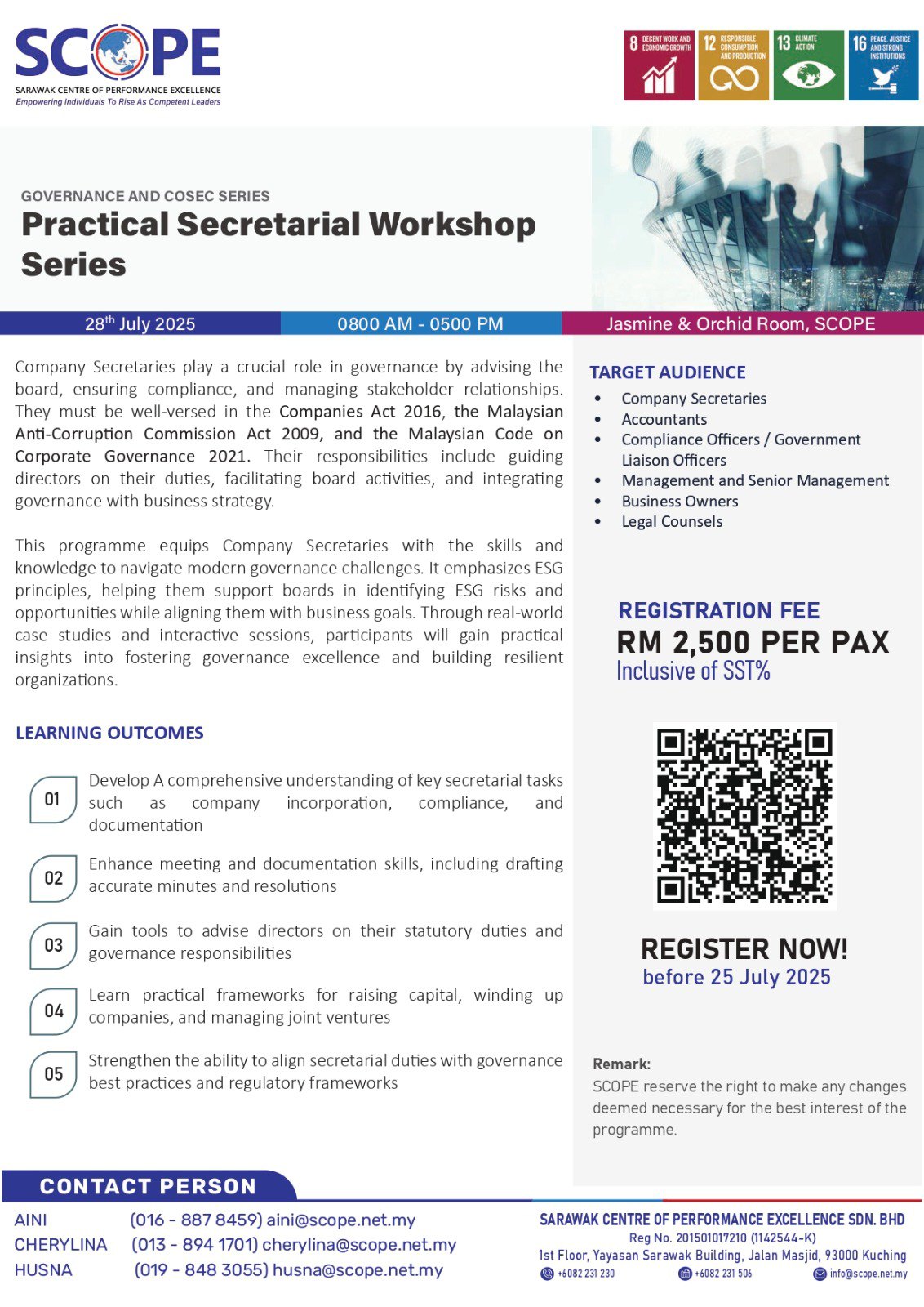 Past Program - Scope